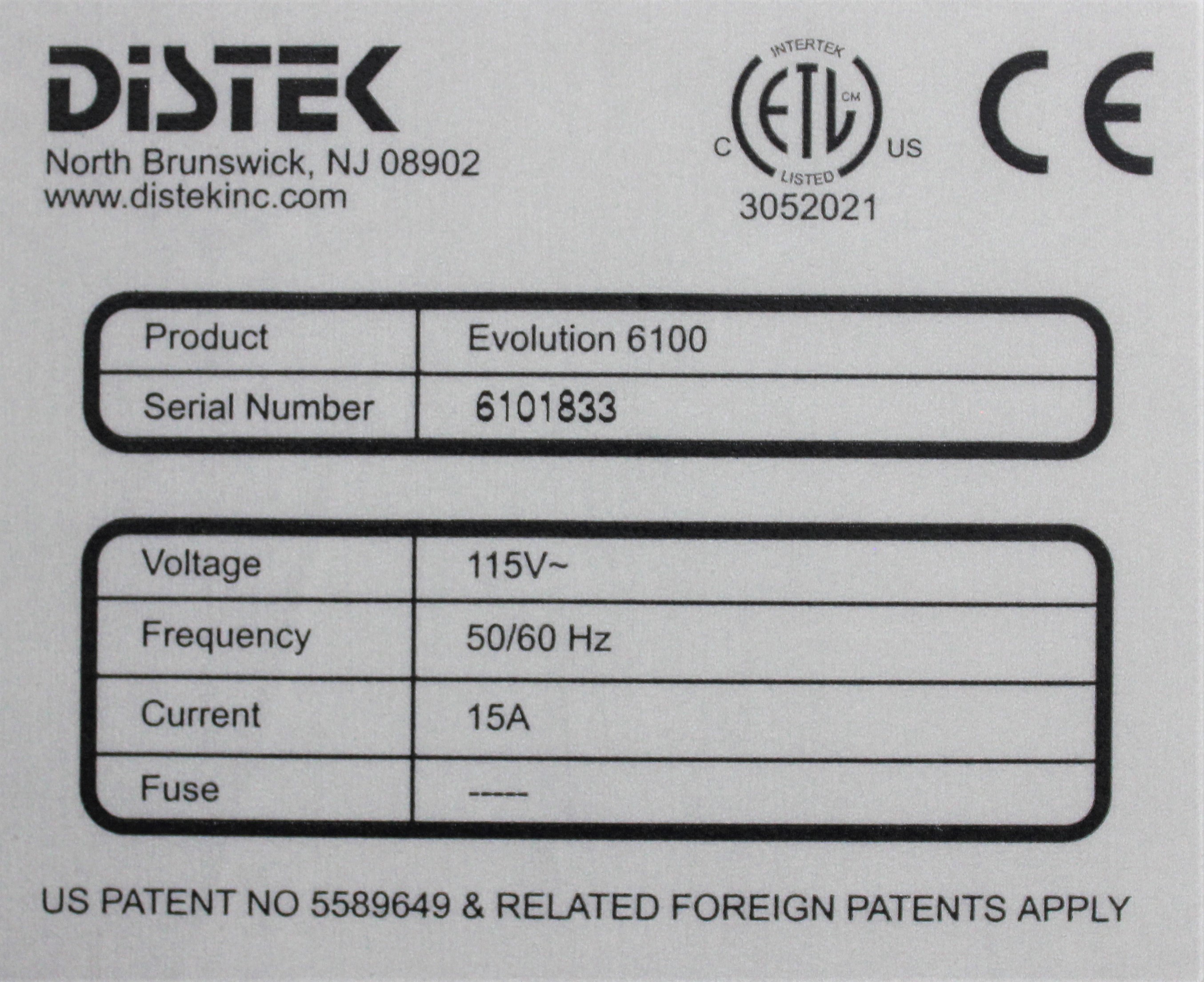 REUZEit - Distek Evolution 6100 Bathless Dissolution System 6Vessl ...