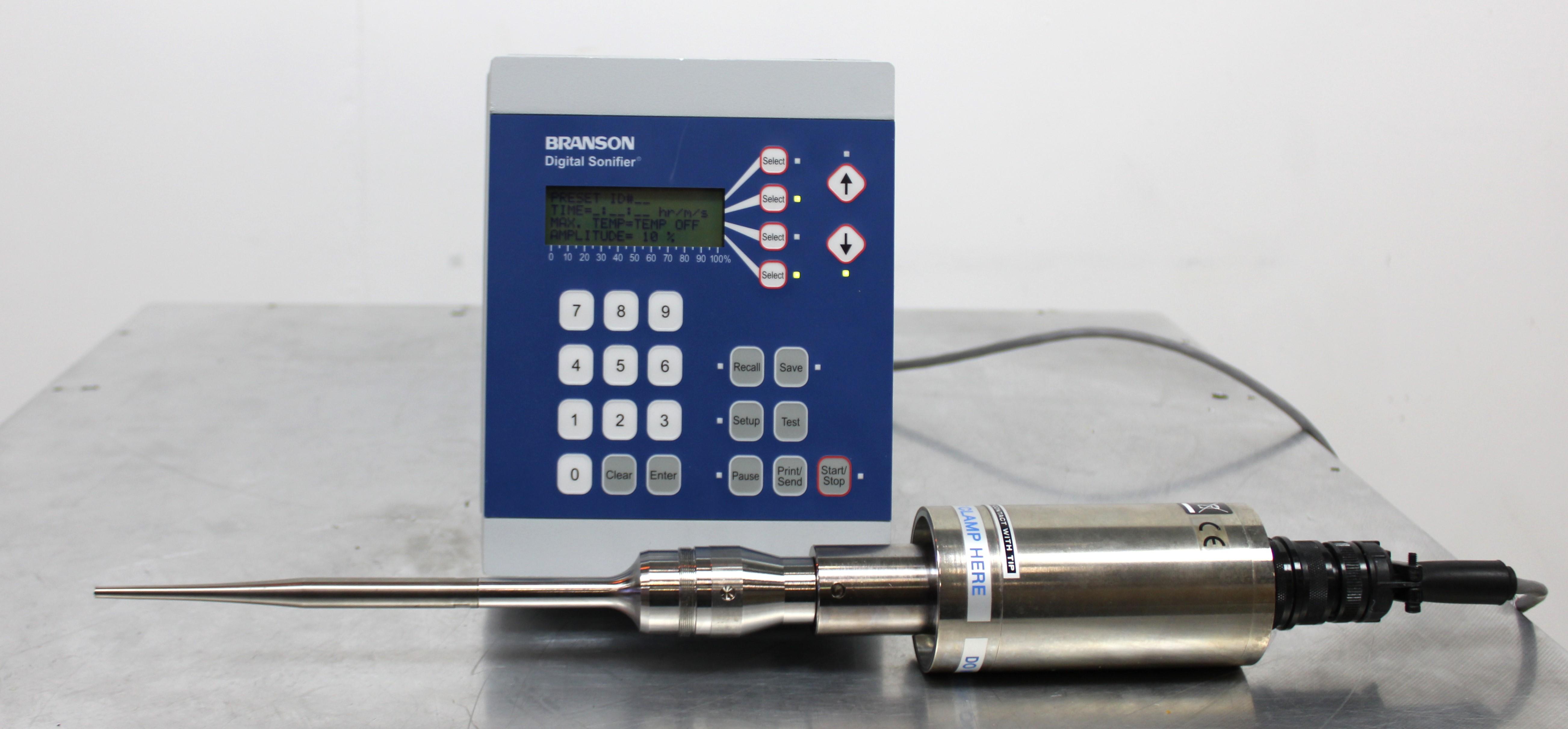 REUZEit - Branson Digital Sonifier 450 Homogenizer Sonicator w/ Probe ...
