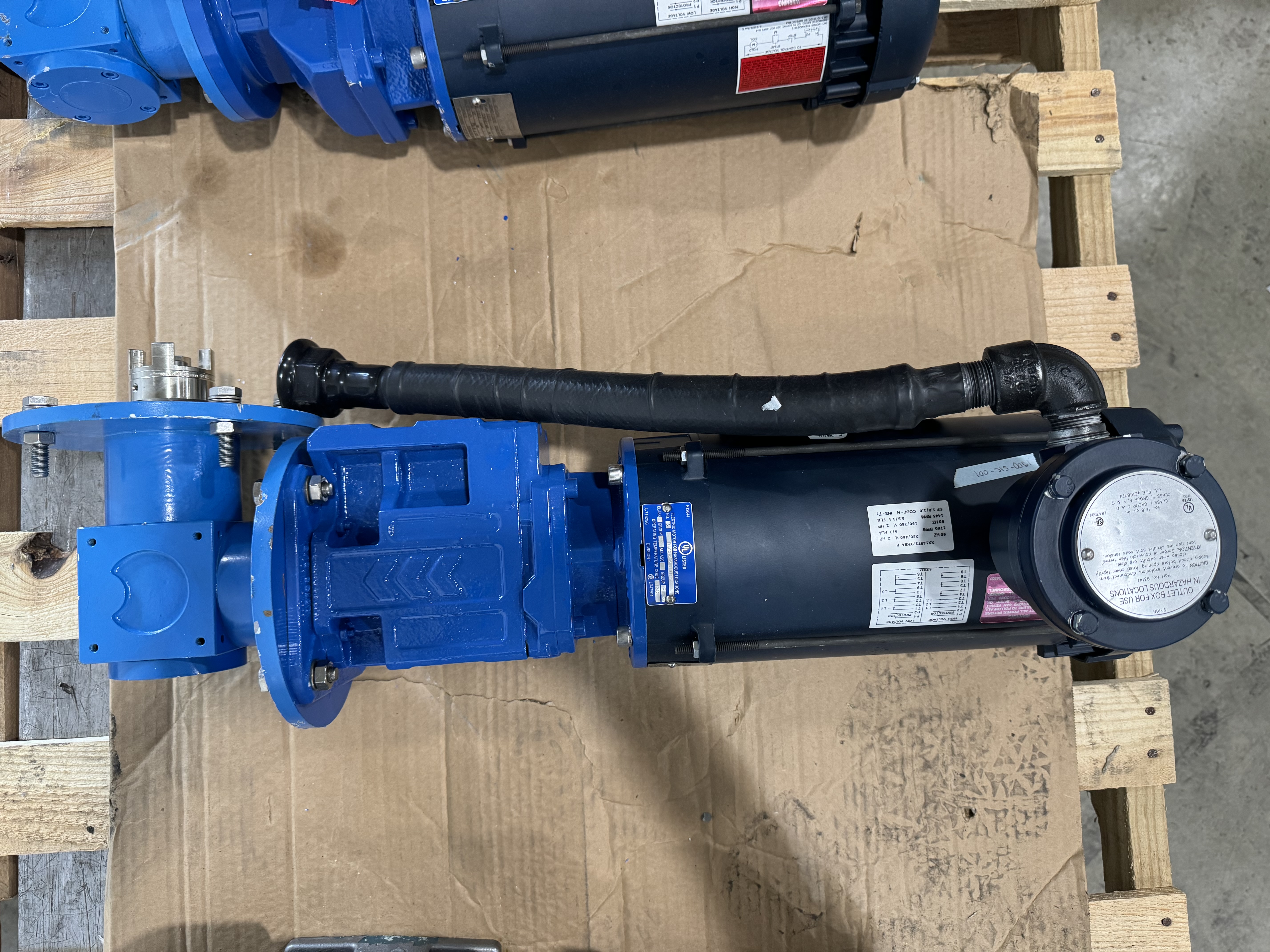 REUZEit - Watt Drive HF 50S NA143 Electric Motor 20 HP 60Hz Rated 230 ...